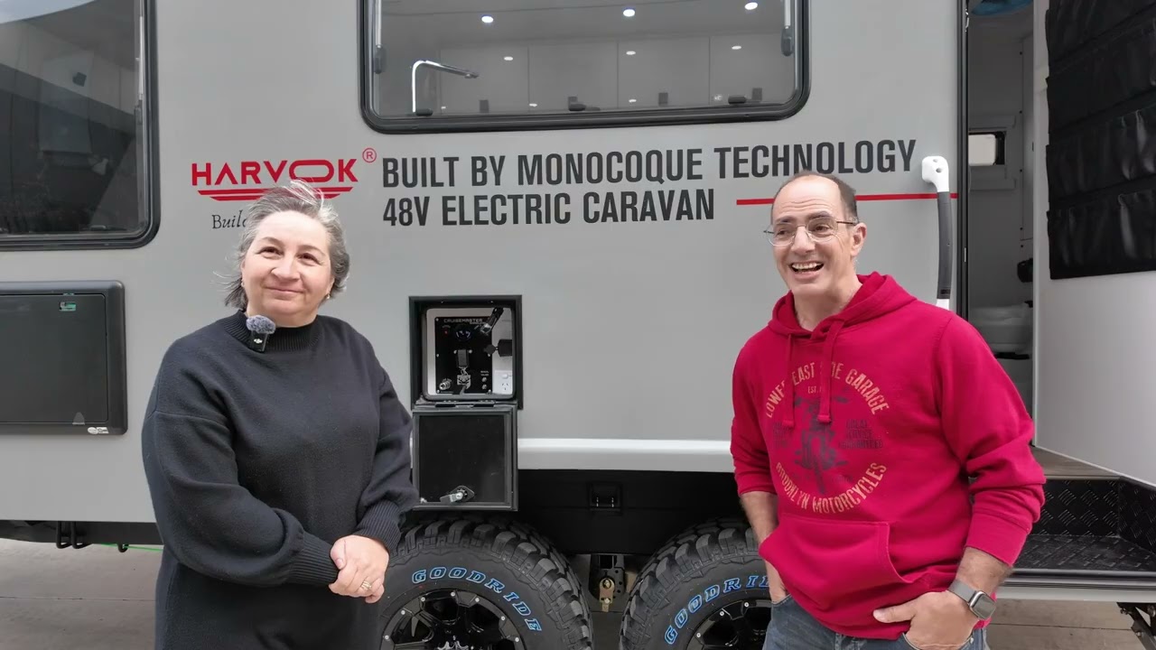 Electric Caravans | Aluminum Monocoque Caravans - Harvok