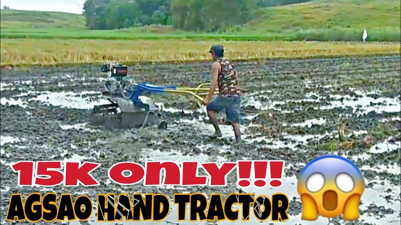 AGSAO hand tractor | napakagaan gamitin#youtubevideo #agriculture # ...