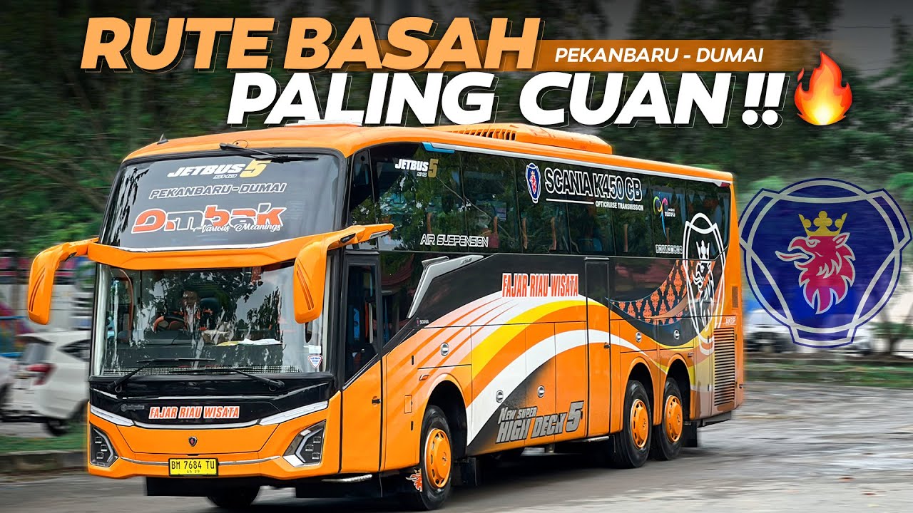 RUTE BUS PALING CUAN MAKSIMAL 🤑‼️ Penumpang Selalu Penuh | Trip Fajar ...