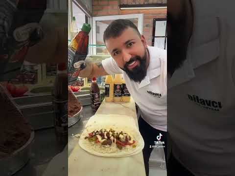 Tavuklu pilav dürüm