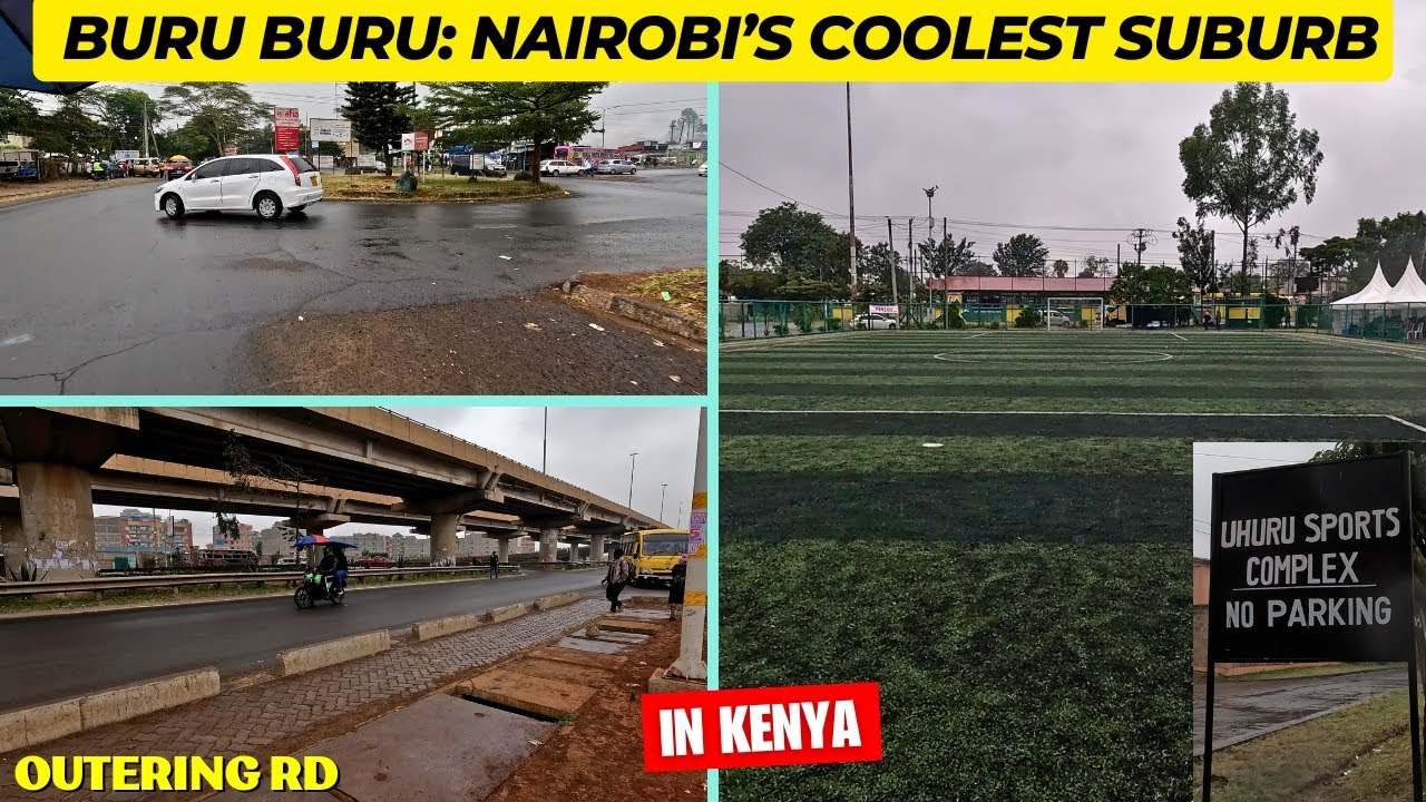 Nairobi’s Buru Buru Suburb: Umoja to Uhuru Sports Complex - YouTube