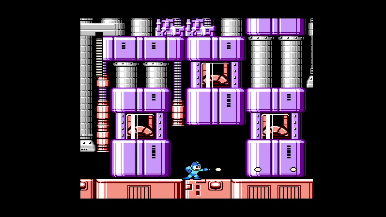 Mega Man 5 - Dr Wily Fortress 1 Full Stage Gameplay - YouTube