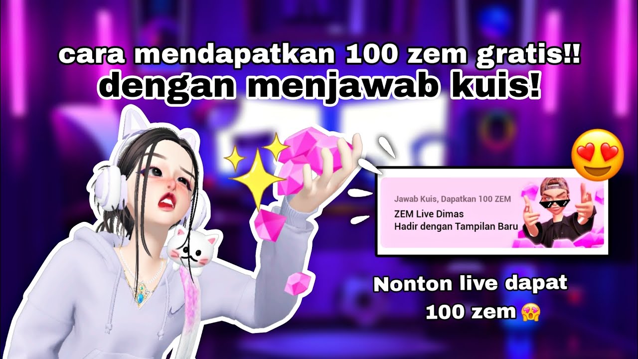 Jawab kuis dapat 100 zem😲!! || ZEPETO INDONESIA - YouTube