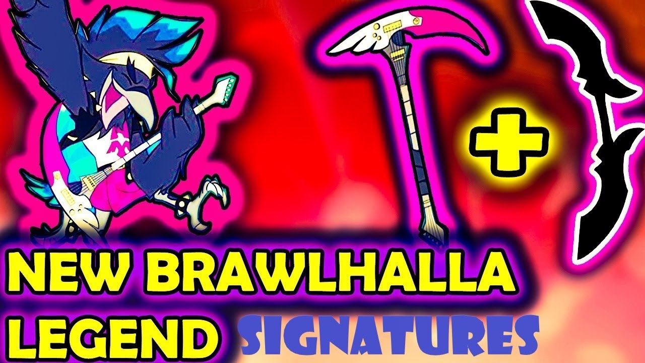 Twitch Clip - MUNIN GAMEPLAY + SIGS REVEAL ( NEW BRAWLHALLA LEGEND ...