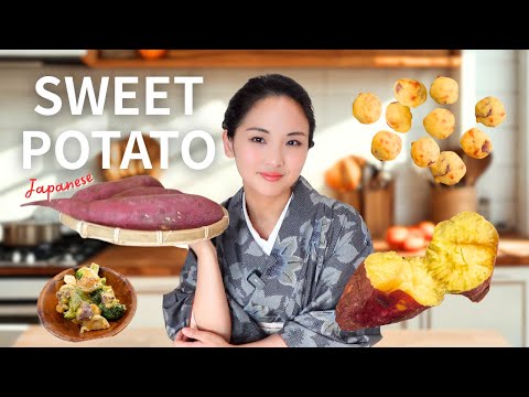 Japanese Mom Teaches 5 Easy Japanese Sweet Potato Recipes | Kimono Mom