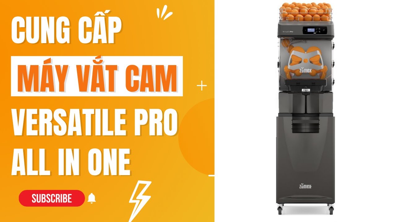 Cung cấp máy vắt cam Versatile Pro all in one - YouTube