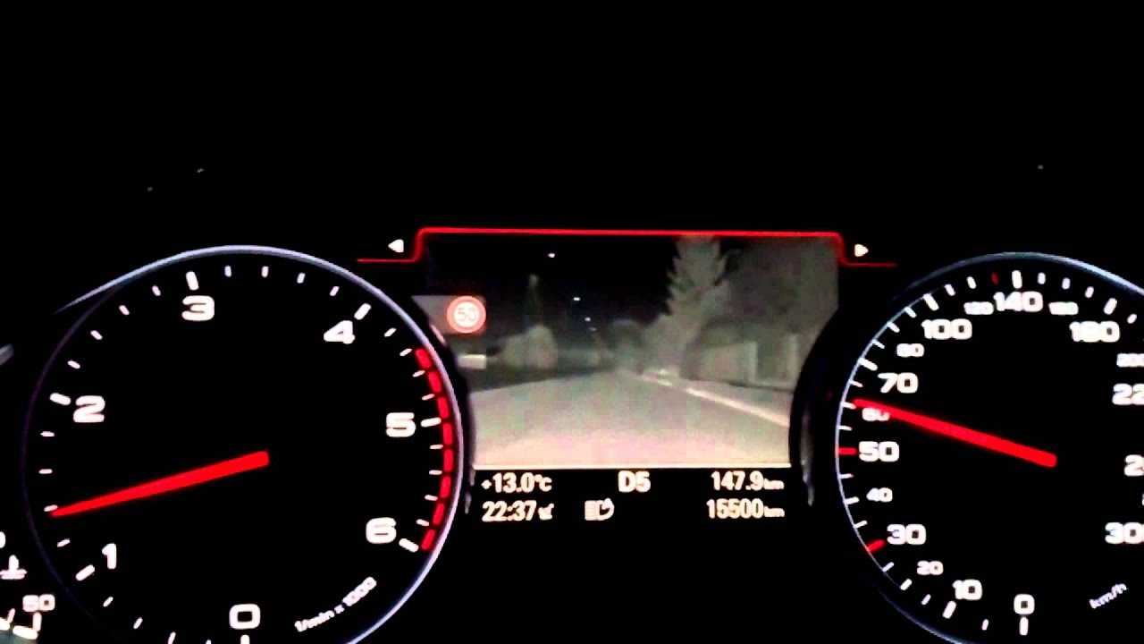 Nowe Audi A8 L 4.2 TDI quattro Night Vision - YouTube