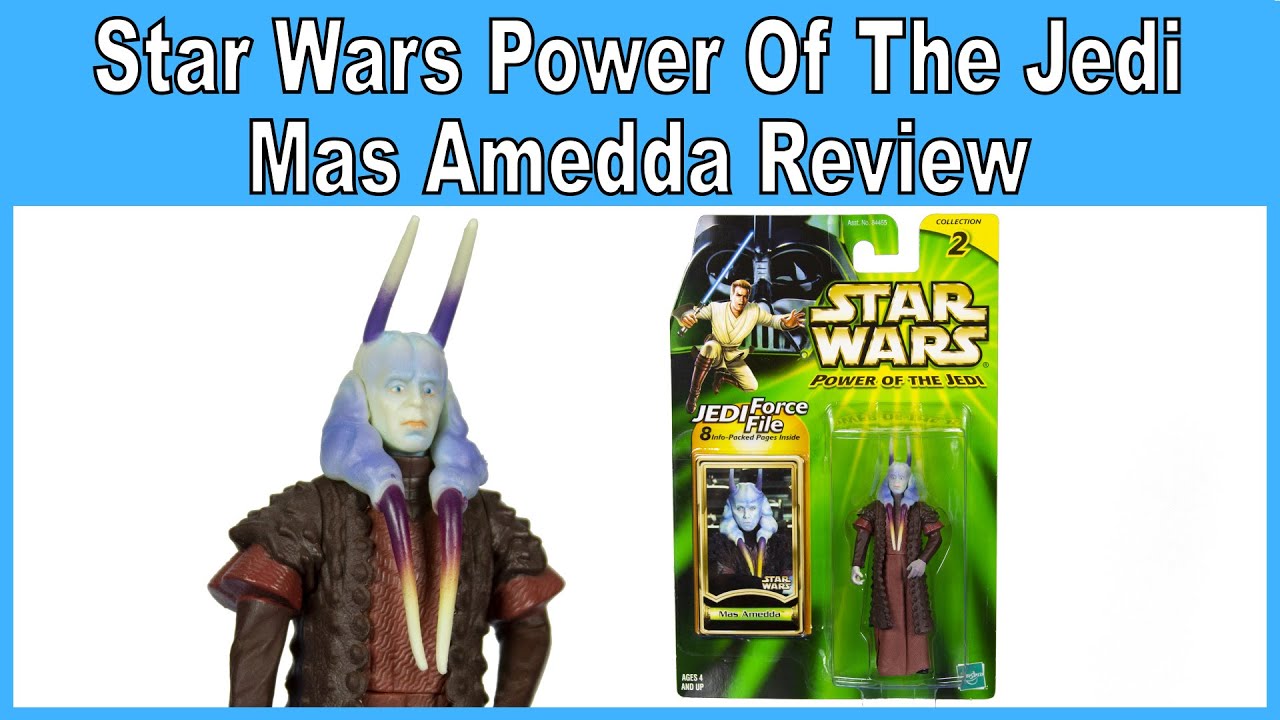 Star Wars Power Of The Jedi Mas Amedda Review - YouTube