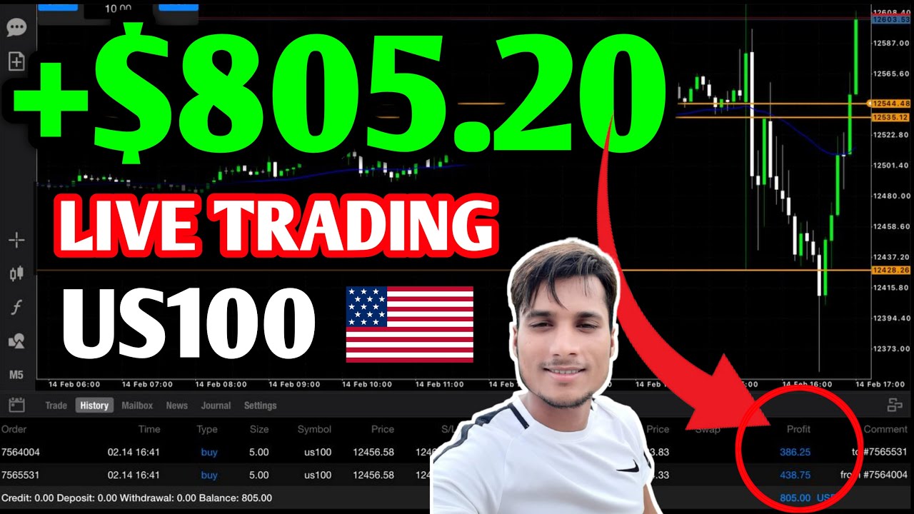 My Secret forex trading Strategy 🎯| + $805 profits 🔥| Nas/Us100 Trading Strategy Reveal🏹 - YouTube