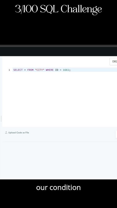 Day 3/100 SQL Challenge on Hacker Rank. #coding #datascience #sql #sqlforbeginners #tutorial # ...