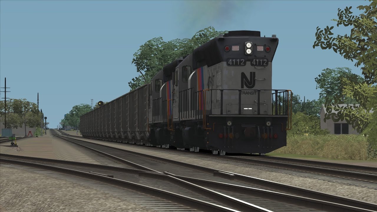 Train Simulator 2020: Running a Stone Train on the North Jersey Coast ...