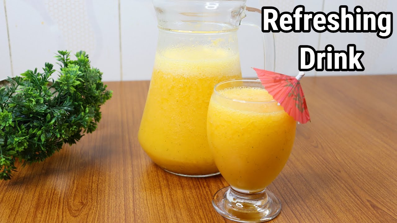 Mango Soda Drink Recipe | Refreshing Mango Drink | Mango Juice - YouTube