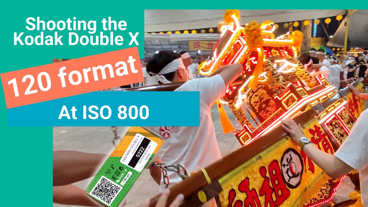 How I shoot Kodak 5222 Double X film in 120 format - YouTube