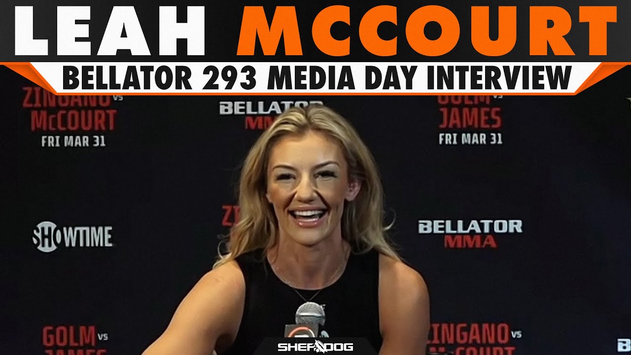 Leah McCourt | Bellator 293 Media Day Interview - YouTube