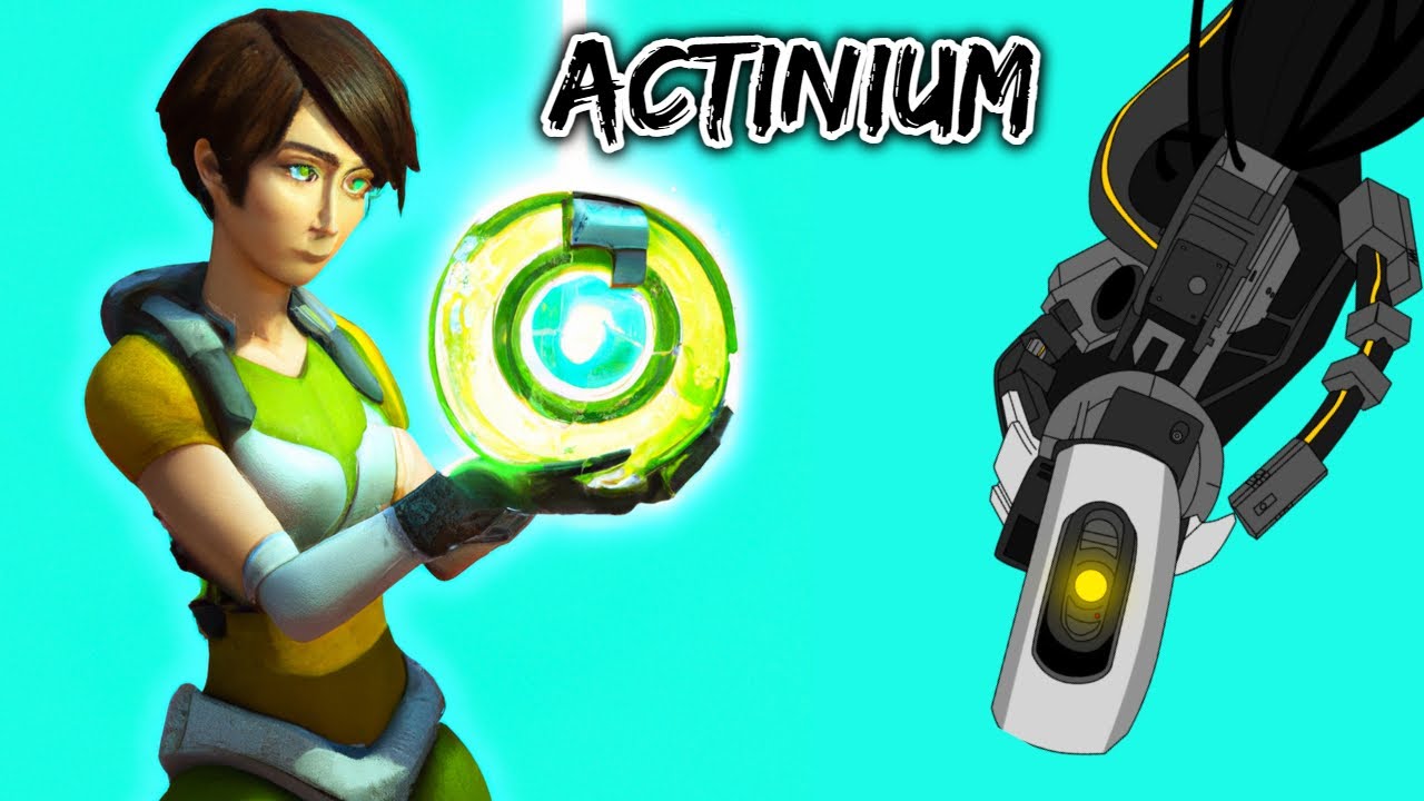 Actinium | Portal 2 🟢 Full Walkthrough - YouTube