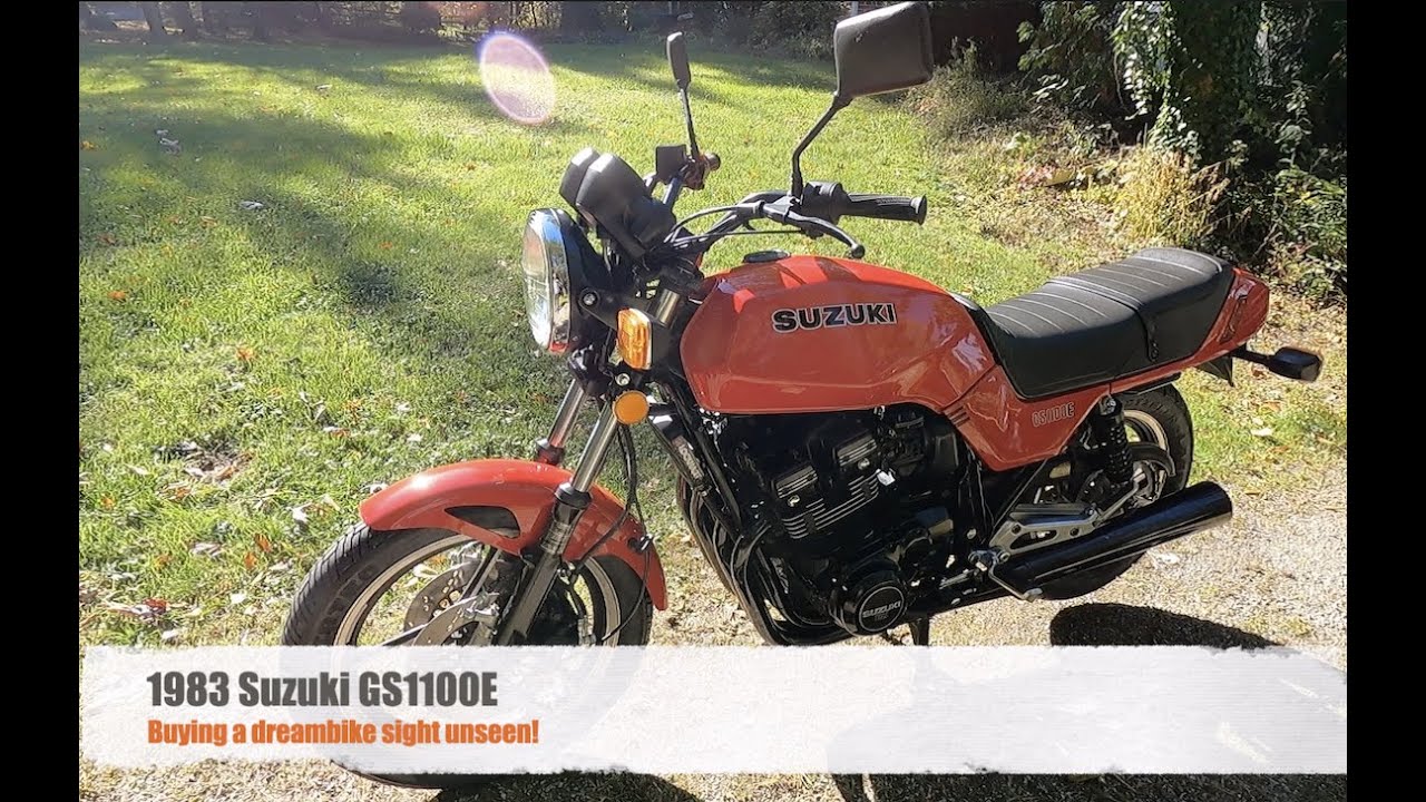 1983 Suzuki GS1100E - Buying a Dreambike Sight Unseen! - YouTube