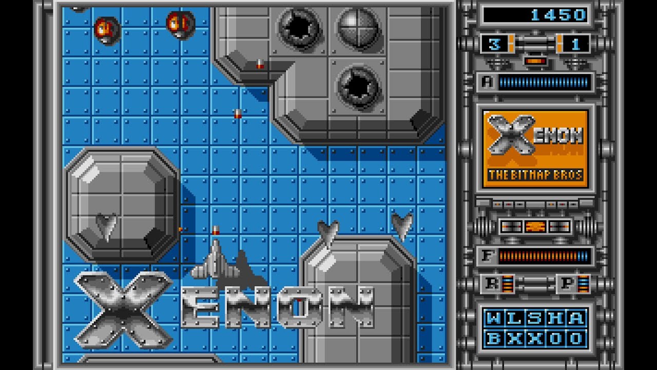 Xenon - Playthrough sur Amiga et Atari ST - YouTube