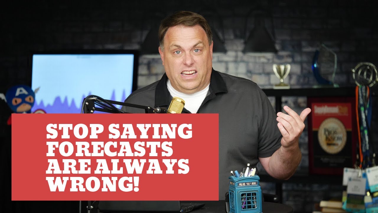 Stop Saying Forecasts Are Always Wrong! | Embracing Uncertainty & Range ...