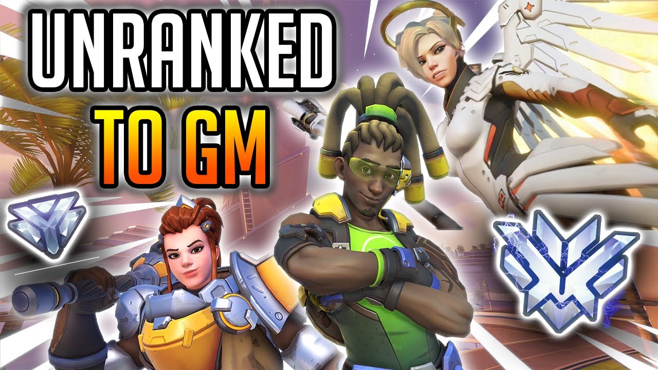 Overwatch Unranked to GM Mercy/Brig/Lucio - Diamond - YouTube