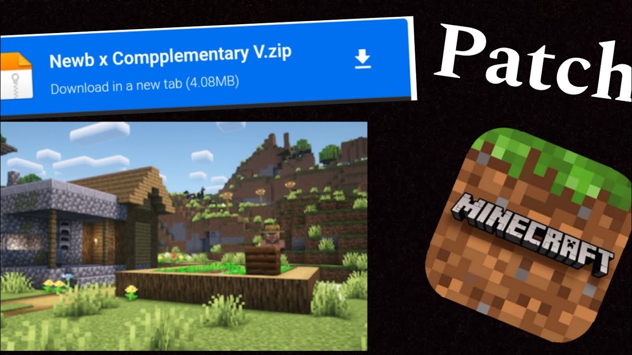 Minecraft Patch shader NewbXComplementary 1.20 real mcpe - YouTube