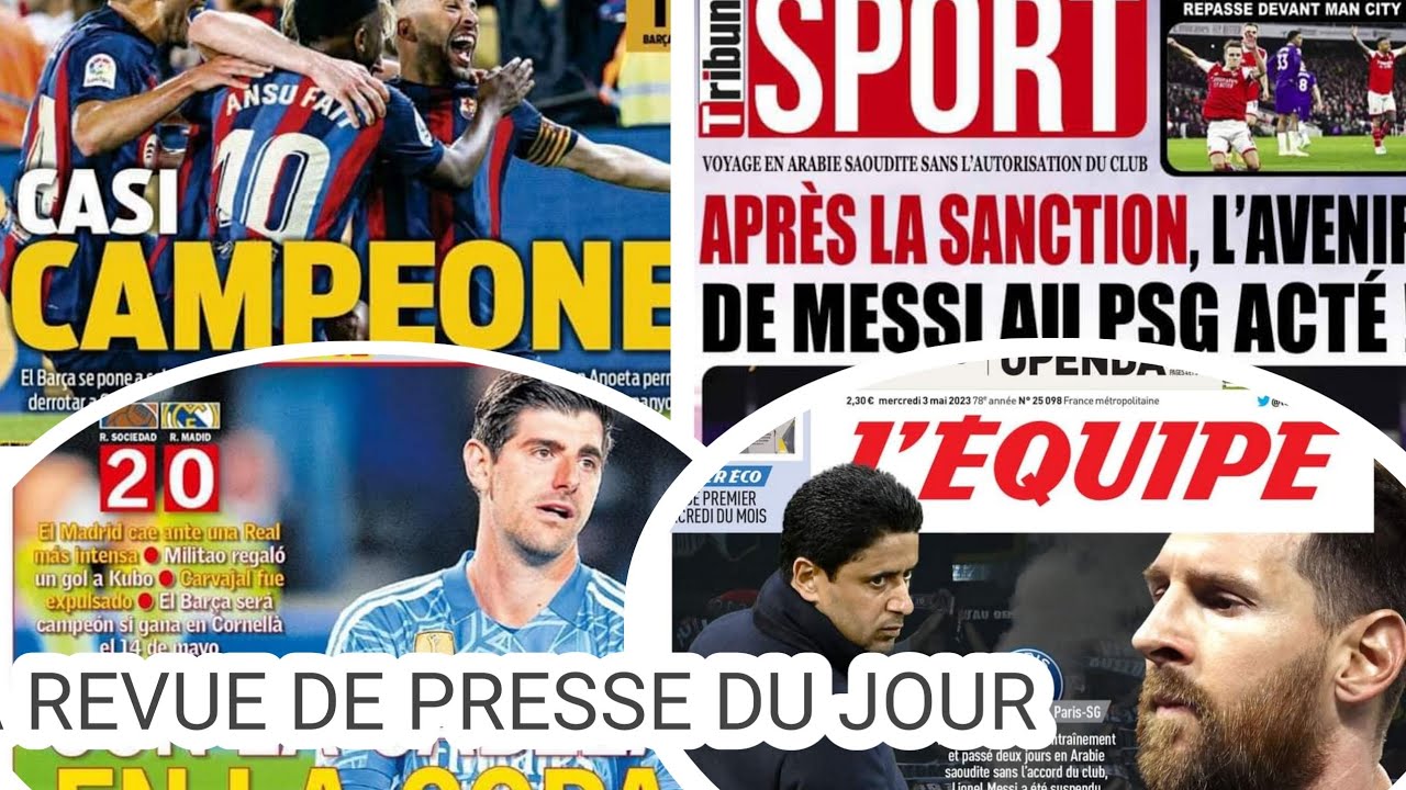 LA REVUE DE PRESSE DU JOUR AVEC MODOU FALL THIAM MERCEREDI 03 MAI 2023 ...