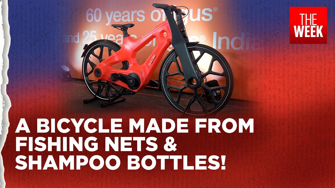 Plastic Waste to Bicycle | IGUS’ 90% PLASTIC BIKE is on its way to ...