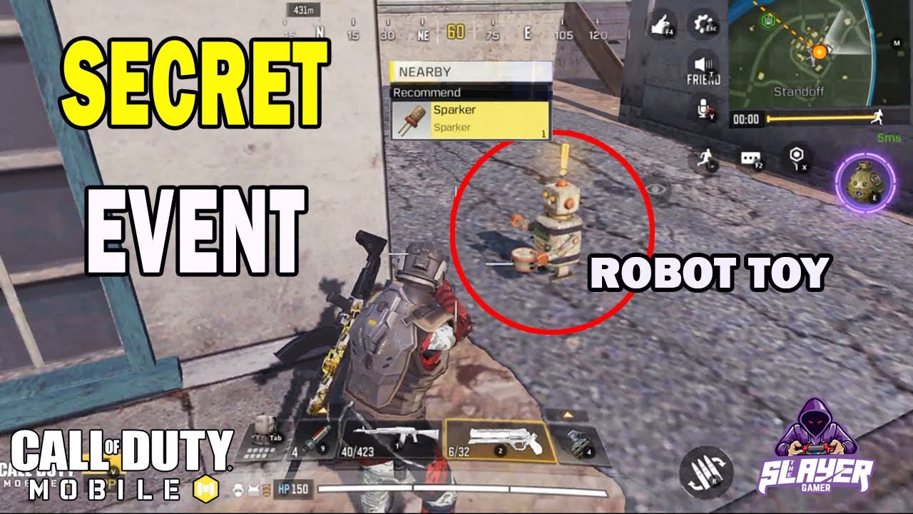 NEW Secret Event - Robot toy In Call Of Duty Mobile Battle Royale ...