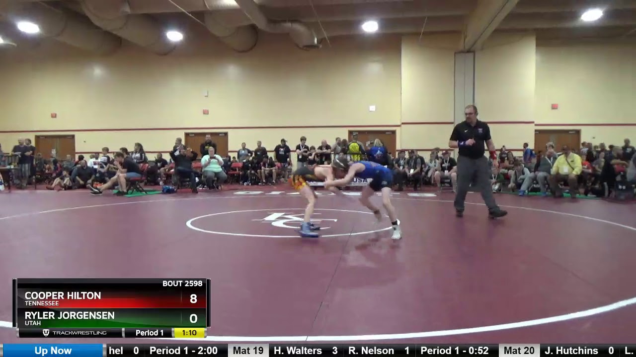 14U 77 Cooper Hilton Tennessee Vs Ryler Jorgensen Utah - YouTube