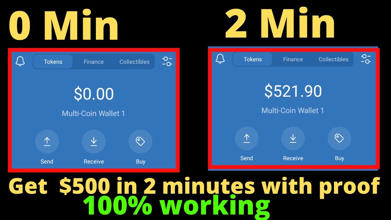Make $500 on Trust wallet in 2 mins || No fee involved || Withdraw ...