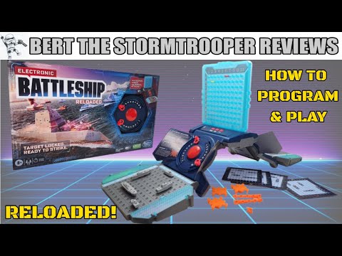 Electronic Battleship Reloaded Game Review! Bert the Stormtrooper Reviews!