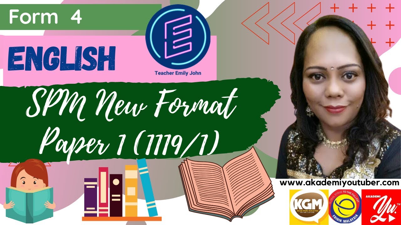 Unit 1: SPM English Language Paper 1, Reading #SPMNewFormat2021 # ...