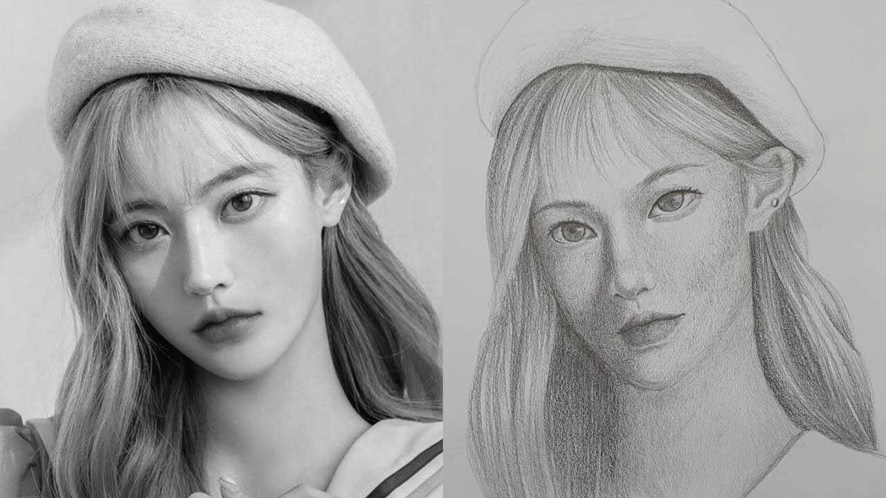 You won't believe how amazing this method of drawing a face is! Try it ...