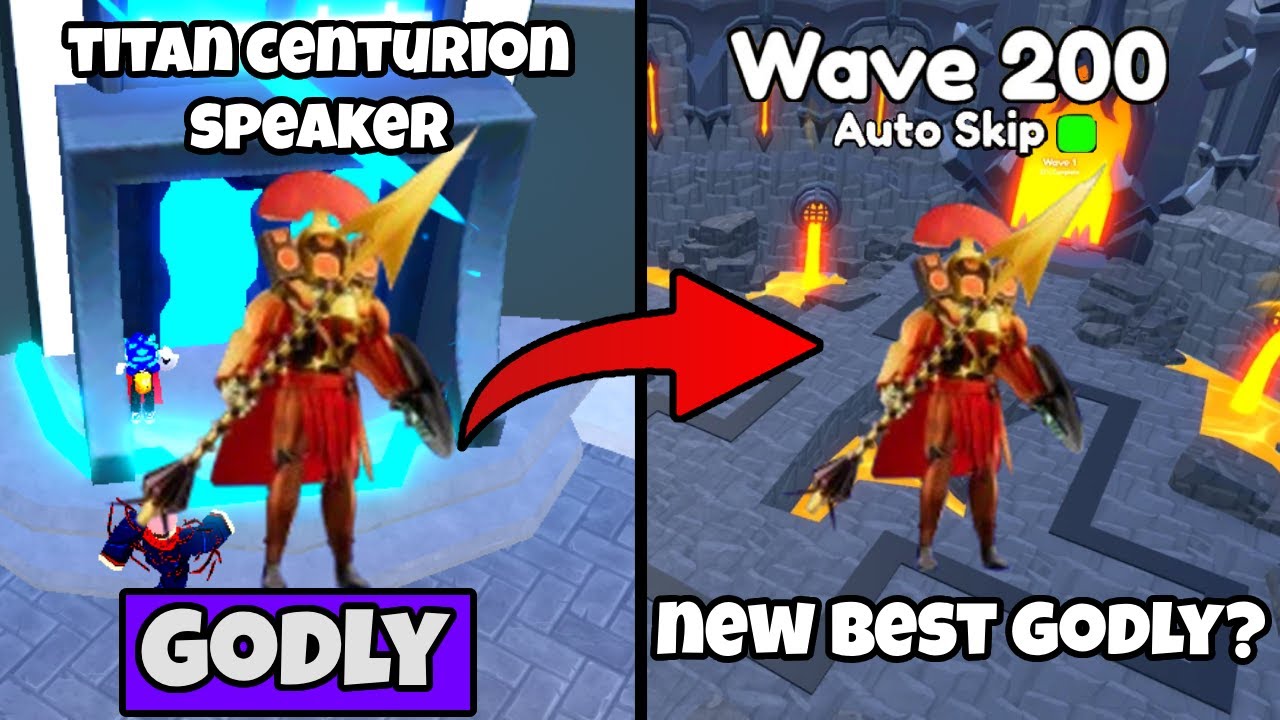 NEW 🛡️ TITAN CENTURION SPEAKER 🛡️ IS THE BEST GODLY? (Toilet Tower ...