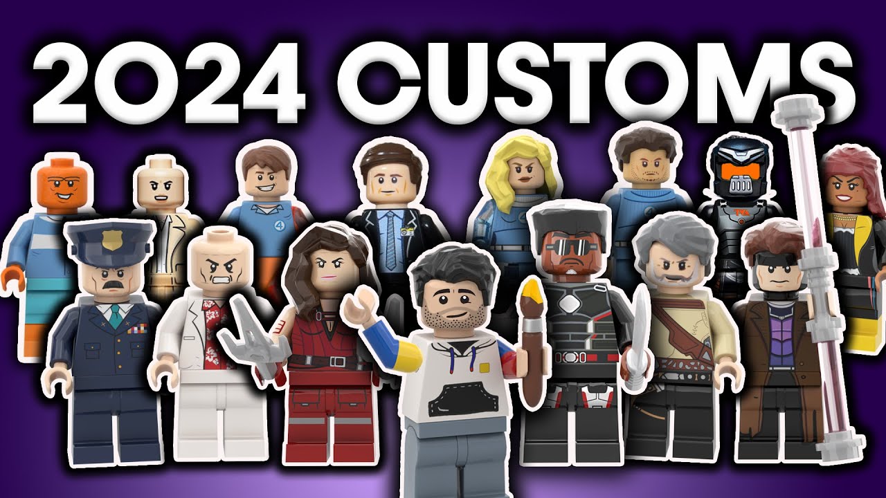 The BEST Custom LEGO Marvel Minifigures - YouTube