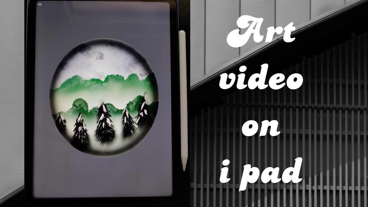 Easy drawing video for Christmas 🎁 || easy digital art on i pad🎨 - YouTube