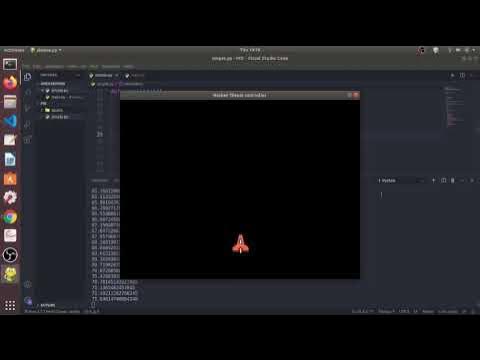 Simple PID Rocket Thrust Control System | Python | PyGame - YouTube