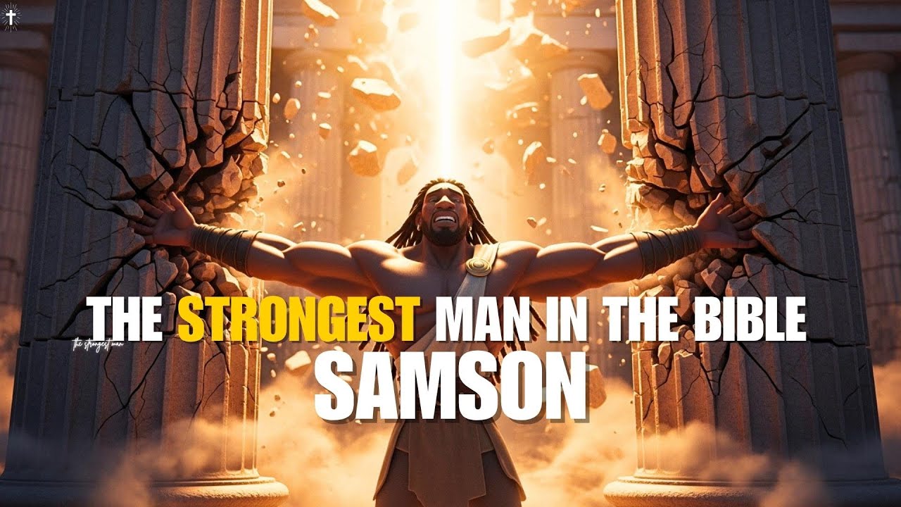 Full Bible Story of Samson | Full Animated Bible Story "A Powerful ...