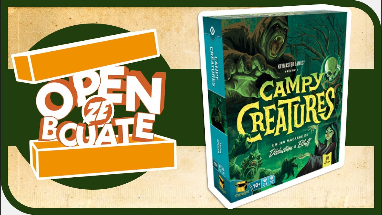 Campy Creatures - Unboxing - YouTube