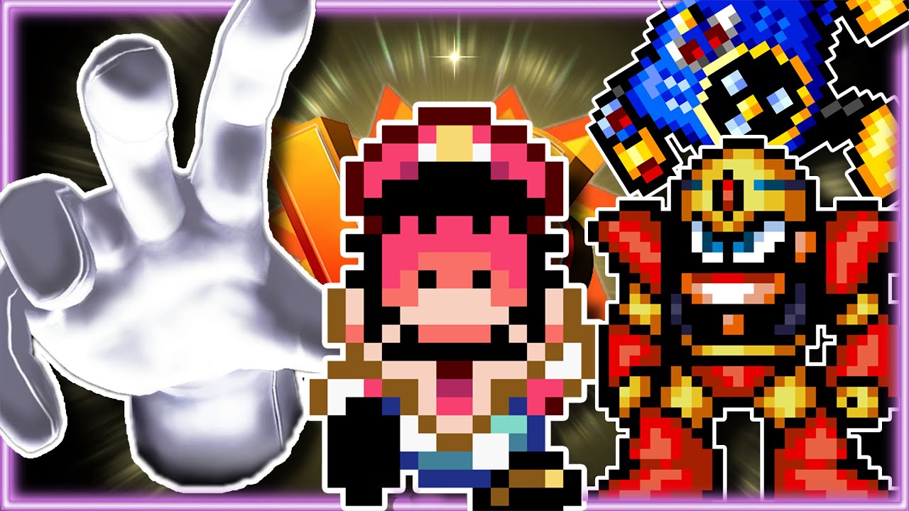 Master Hand Smash Bros. & Mega Man Bosses!!│ Super Boss Collection #3 ...