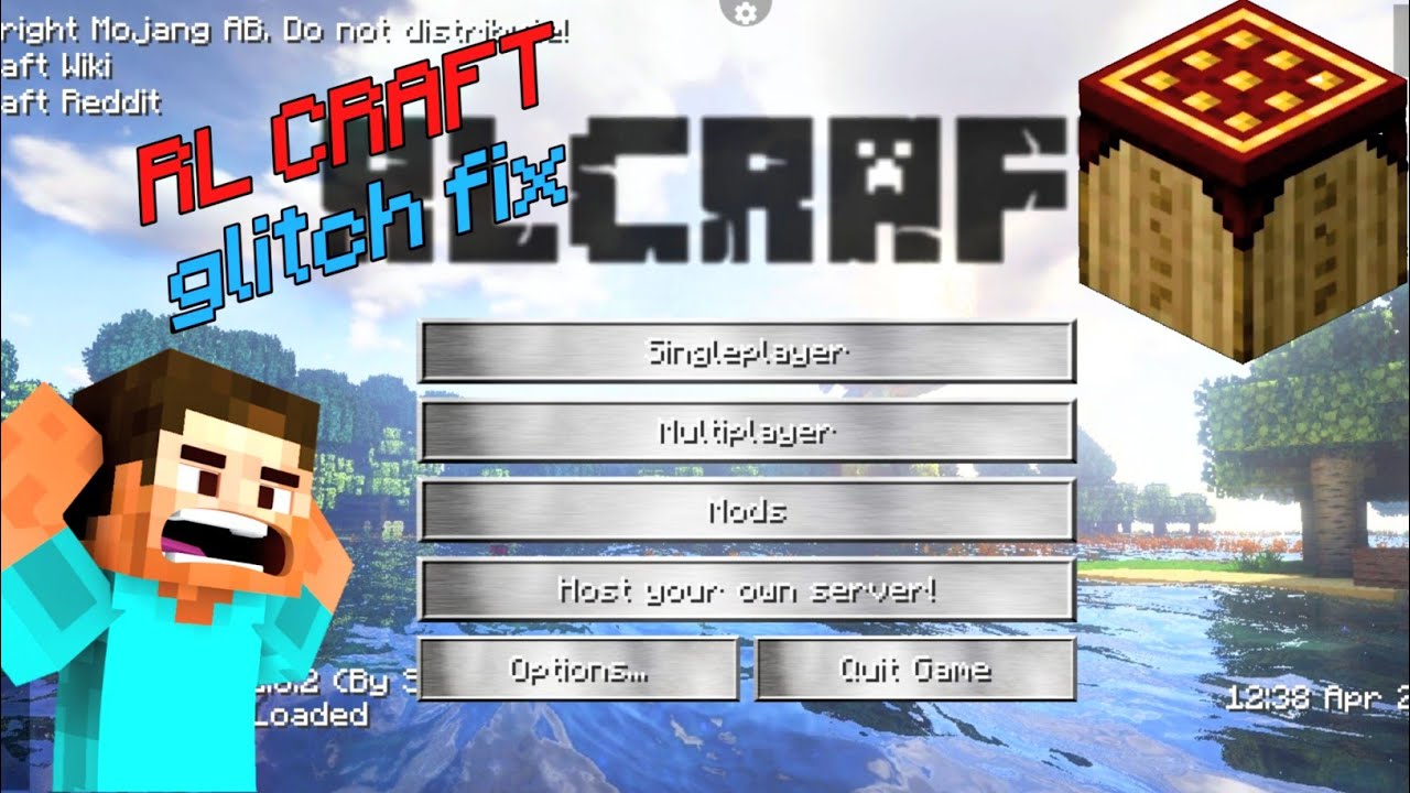 How to fix RL CRAFT lag or glitch in Pojava launcher Minecraft😱 - YouTube