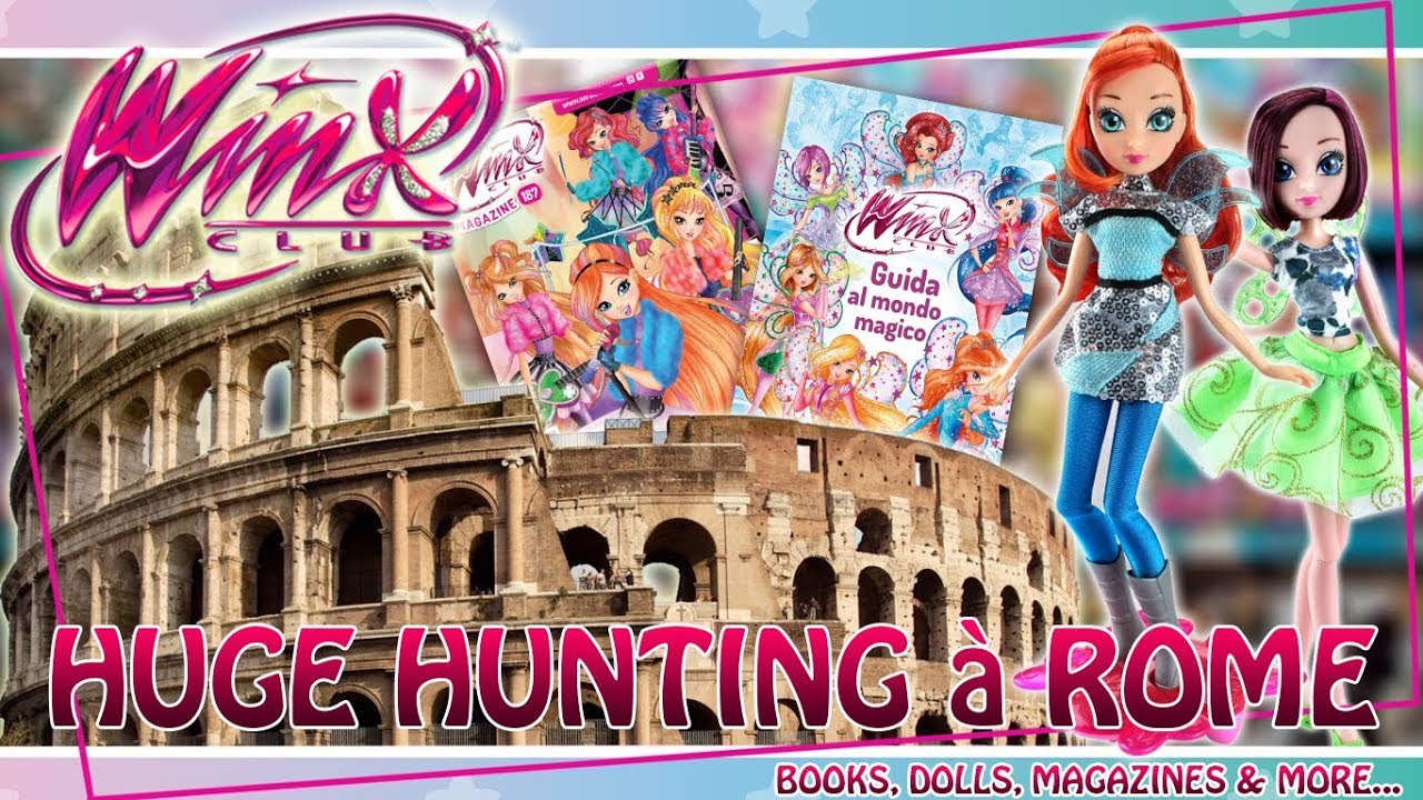 WINX CLUB - HUGE HUNTING à Rome (FR - ENG SUB) - YouTube