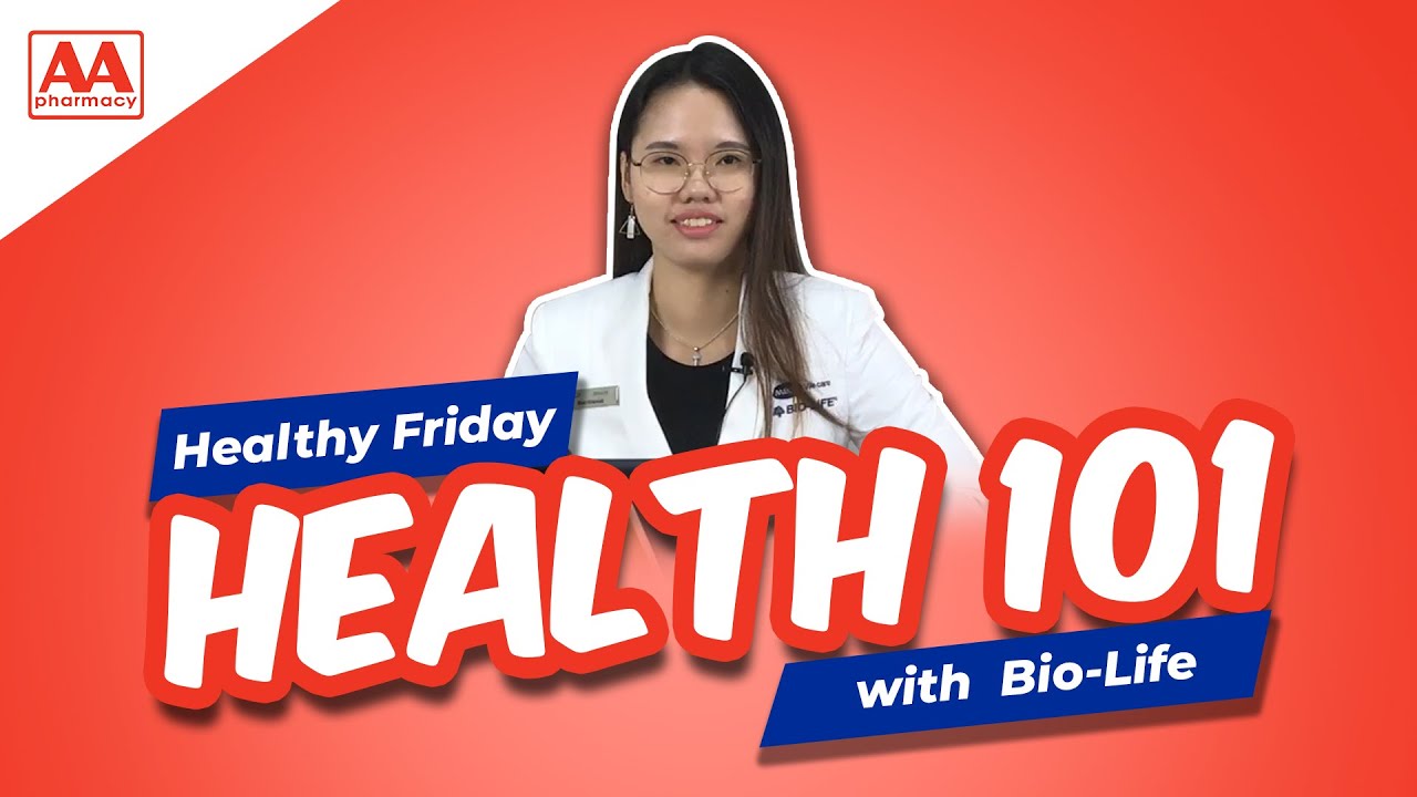 HEALTHY FRIDAY : HEALTH 101 X BiO-LiFE (Pycno®sight) - YouTube