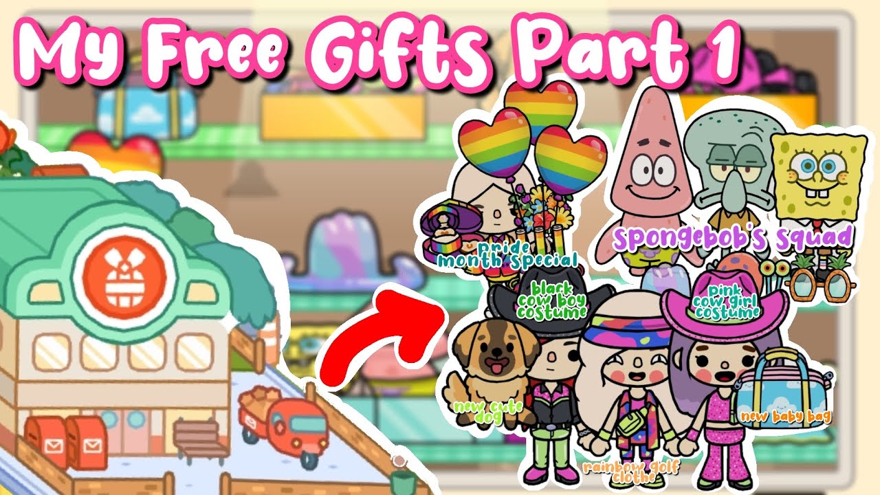 Toca Boca | ALL MY NEW FREE TOCA BOCA GIFTS 🥰😱 ~ i've got new cute ...