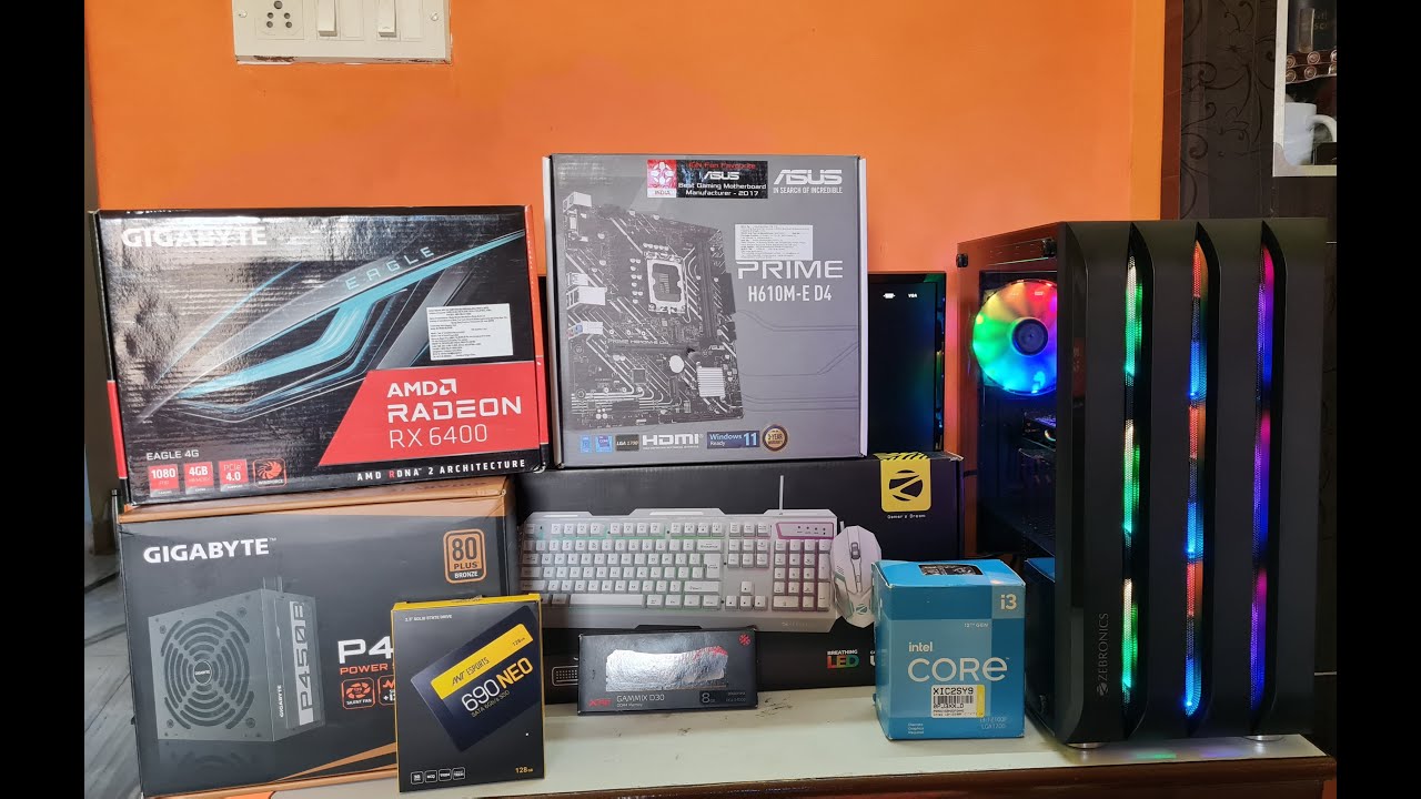 Budget Gaming PC Build - YouTube