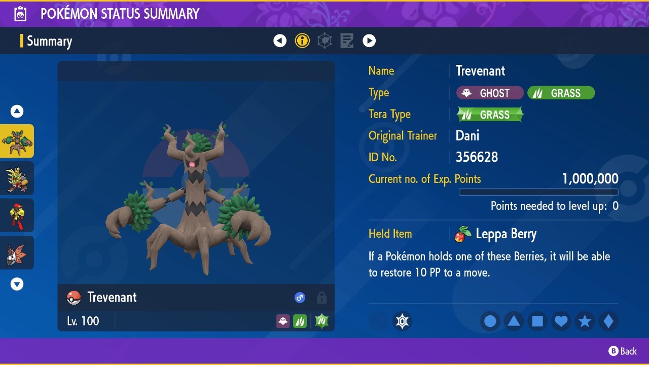 Trevenant (Support) - 7 Star Sceptile Raid - 2-4 Player - Pokemon ...