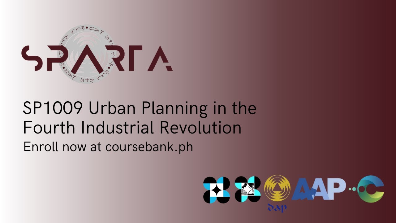 SP1009: Urban Planning in the Fourth Industrial Revolution - YouTube