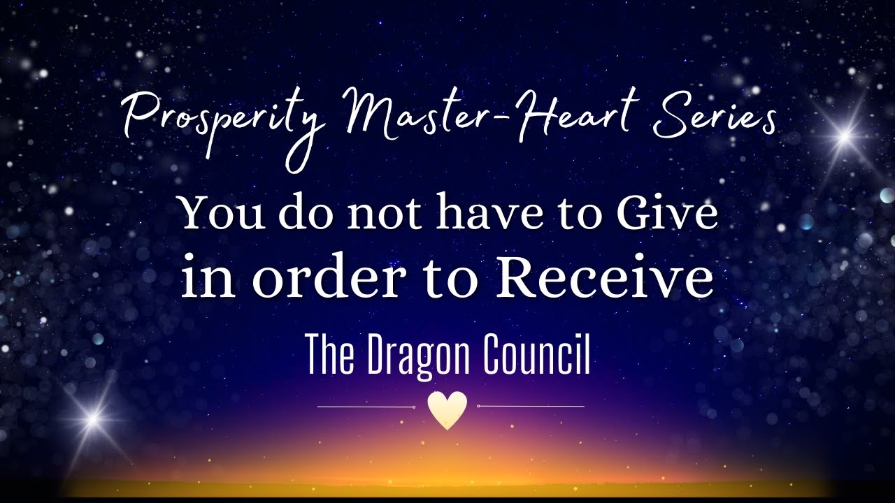There is No Exchange Needed to Receive Prosperity - YouTube