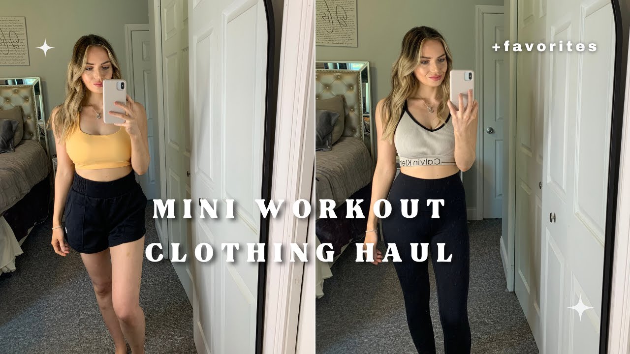 Mini Workout Clothing Haul + Current Skin Care and Health Favorites ...