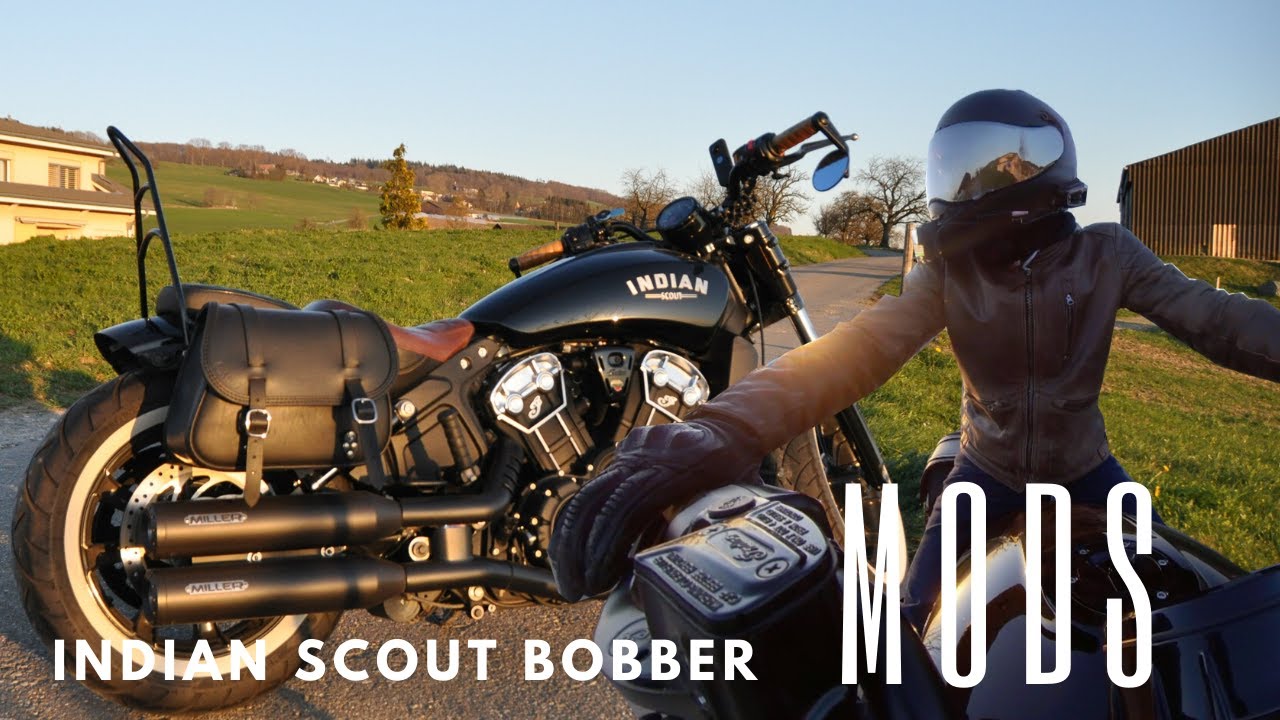 Indian Scout Bobber MODS - YouTube