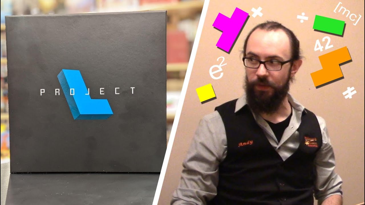 Amazing Tetris-minded board game | PROJECT L - YouTube